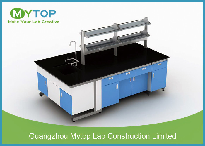C Frame Medical Lab Furniture / Laboratory Working Table Strong ...